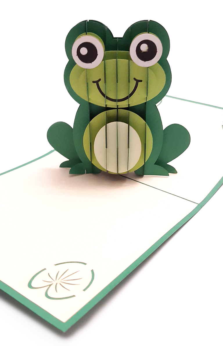 3D Přání - Žába